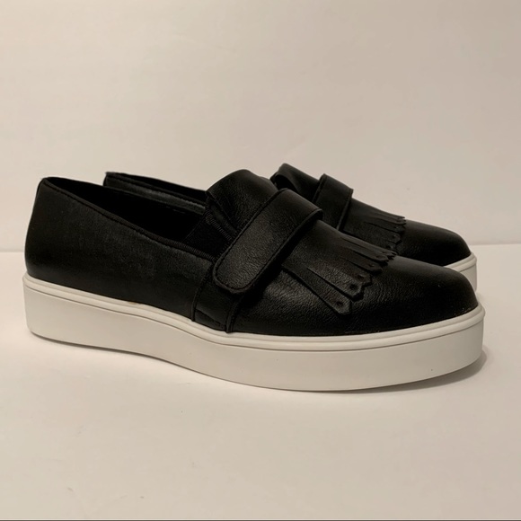 jeva | Shoes | 85 Jeva Blackwhite Loafers | Poshmark